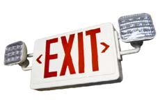 EXIT SIGN COMBO, RED/GREEN – Maverick LED